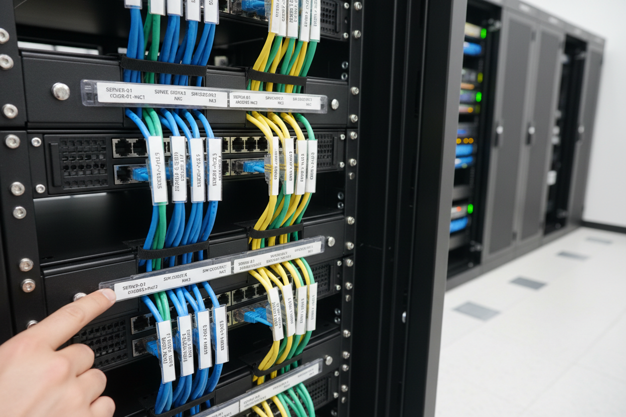 Cable Management & Labeling – SKJ Engineering Sdn Bhd